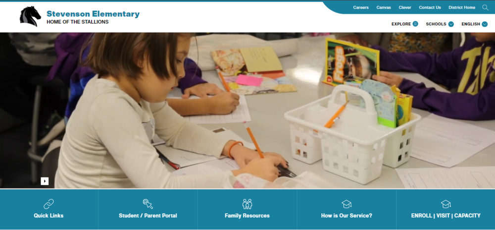 Stevenson's New Website | Stevenson Elementary